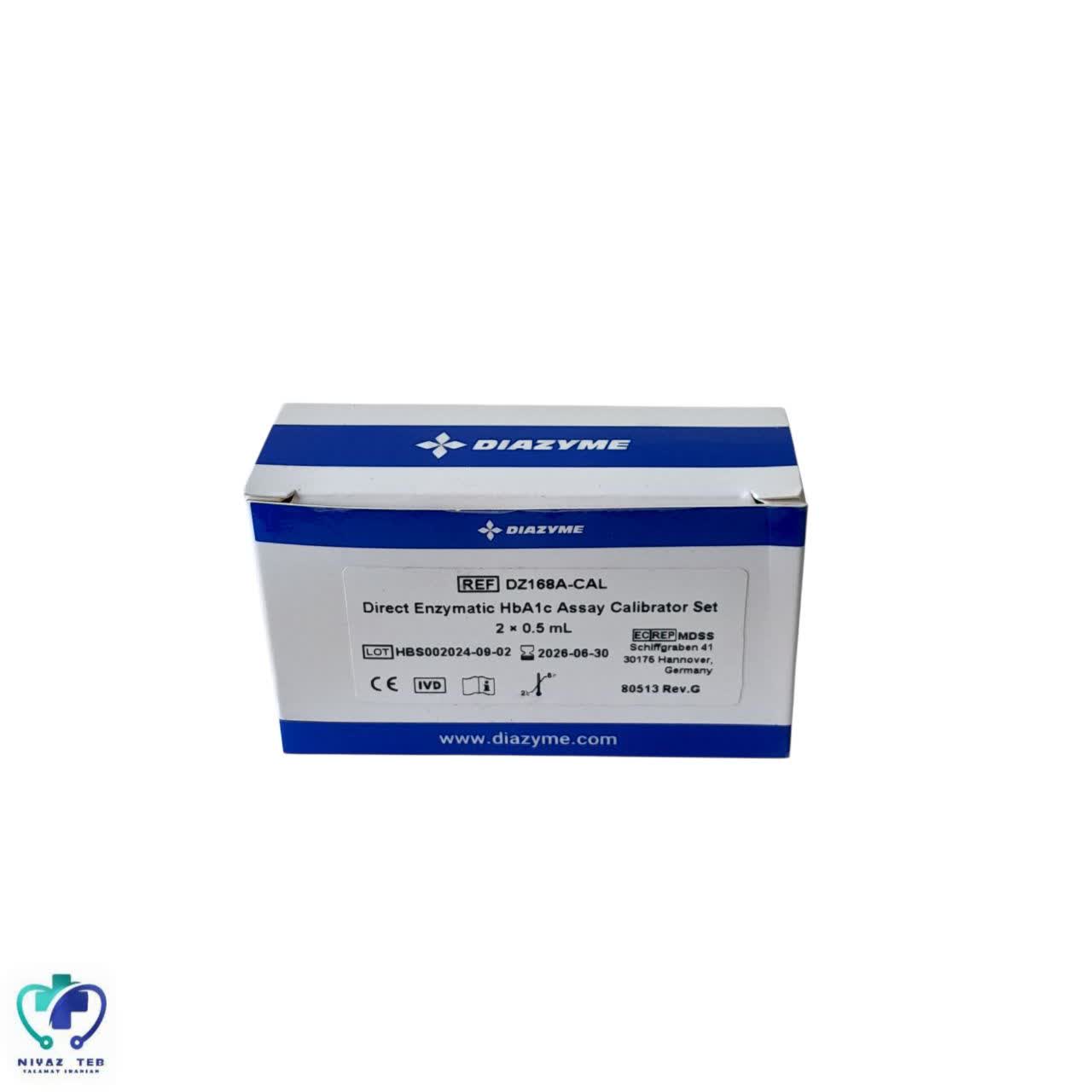 خرید کیت کالیبراتور A1c دیازیم Diazyme از نیاز طب سلامت